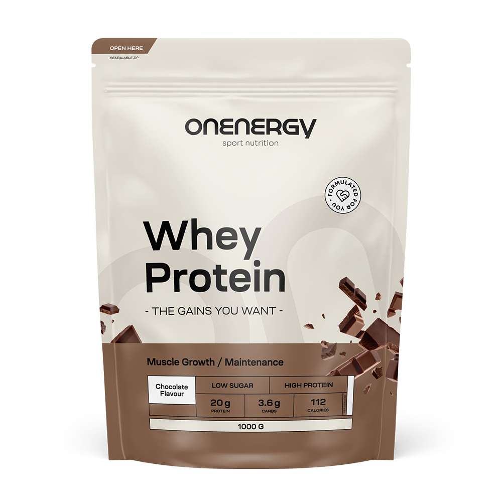 Whey proteini iz sirotke – čokolada, 1000 g - OnEnergy.si