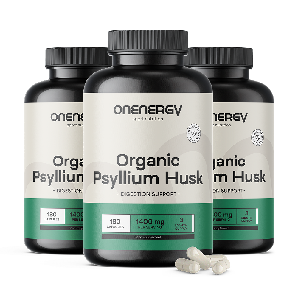 3x BIO Psilium (indijski trpotec) 1400 mg, skupaj 540 kapsul - OnEnergy.si